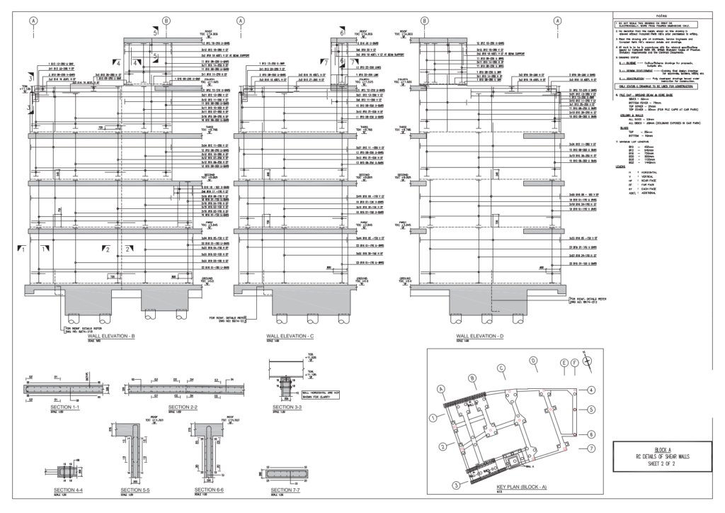 CADS RC sample drawings - CADS India